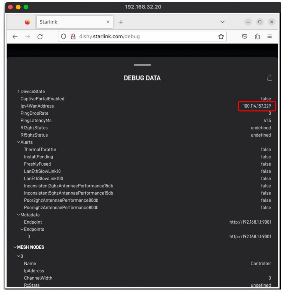 Starlink(スターリンク)のネットワーク、アンテナのIPアドレス、NATの仕様などを調べました | IIJ Engineers Blog