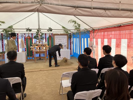 松江データセンターパーク 新棟建設現場から ～ 起工式の様子と工事状況 ～ | IIJ Engineers Blog