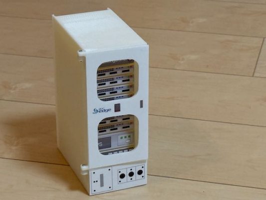 3Dプリンタで小型DC “DX edge” の模型を作る | IIJ Engineers Blog